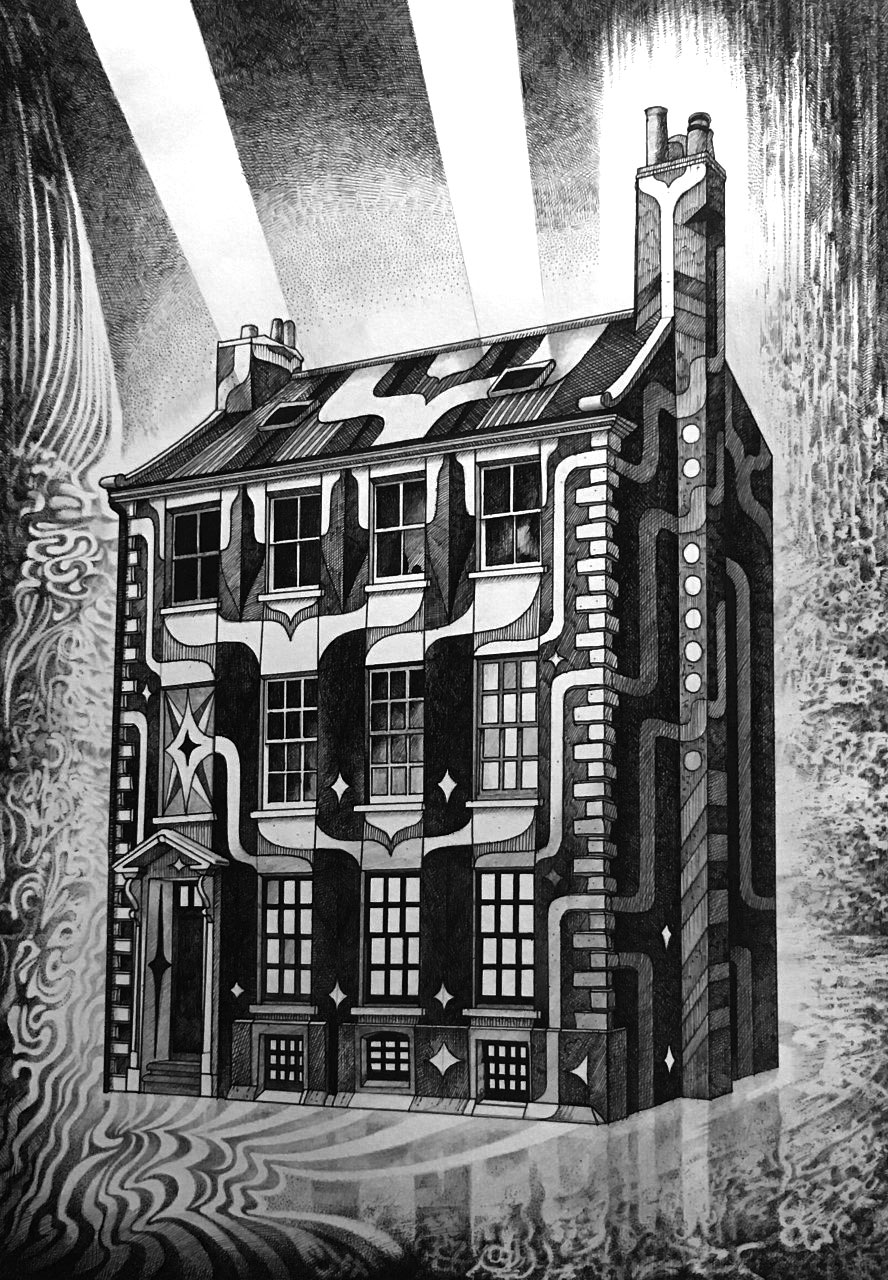 Drawings of Waxwing House – Tod Hanson